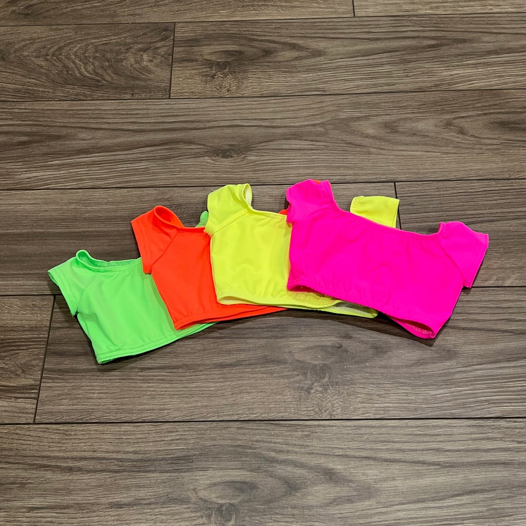 Adorable Cap Sleeve Crop Tops - Fun Dancewear - Etsy