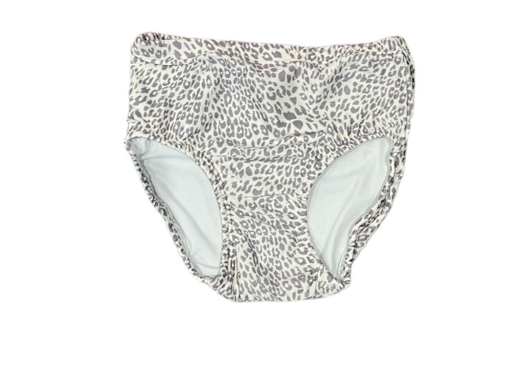 Gray Leopard Print Briefs - Size Medium - Etsy