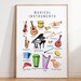Musical Instruments Wall Art, Homeschool Montessori Learning Material ...