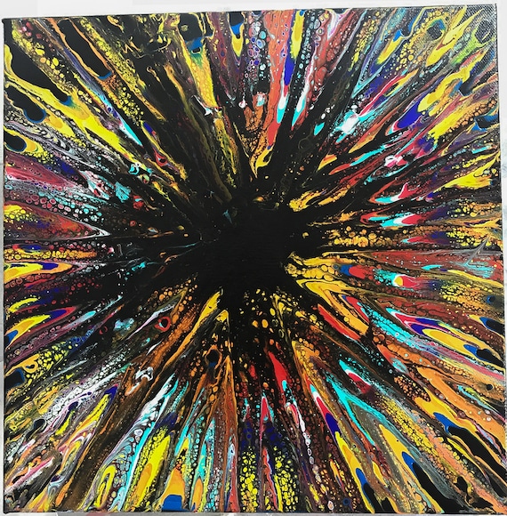 Color Explosion Painting