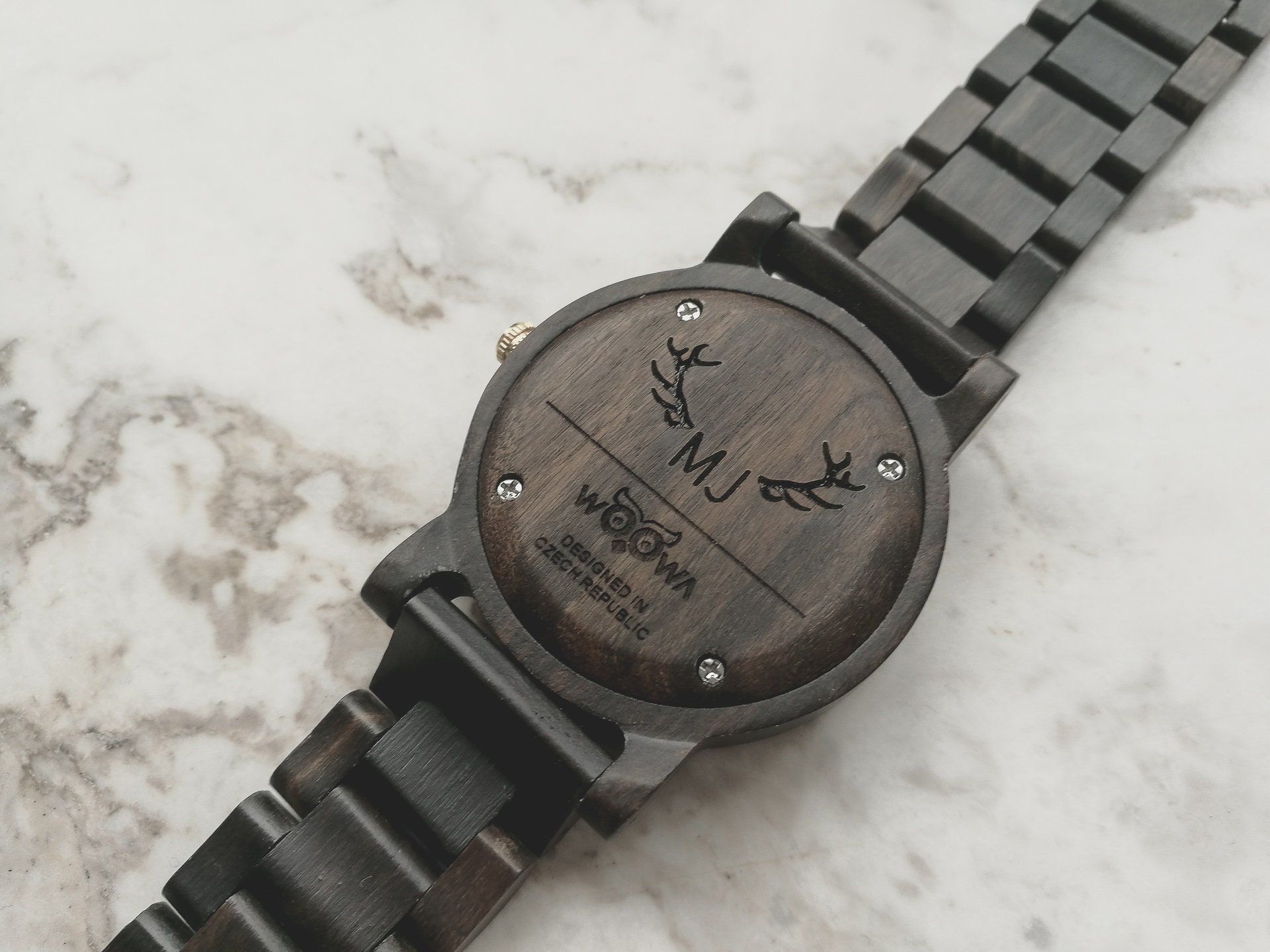 Elegant Handmade Men Wooden Watches Made From Sandal Wood With | Etsy