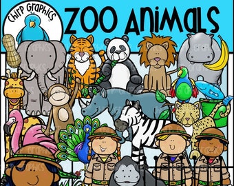 Polar Animals Clip Art Set - Chirp Graphics - Etsy