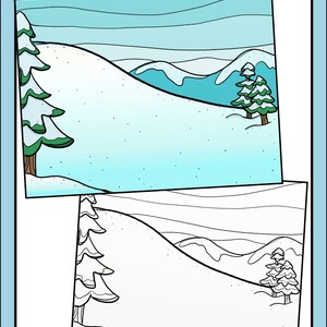 Seasons Background Papers Clip Art - Set 2 - Chirp Graphics - Etsy