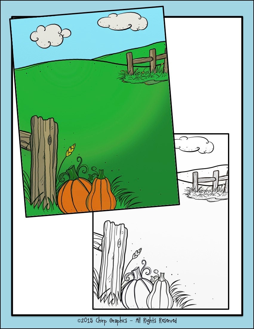 Seasons Background Papers Clip Art - Set 2 - Chirp Graphics - Etsy