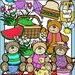 Teddy Bear Picnic Clip Art Set - Chirp Graphics - Etsy Canada