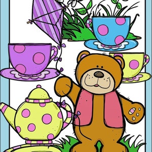 Teddy Bear Picnic Clip Art Set - Chirp Graphics - Etsy Canada