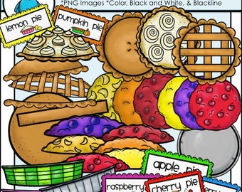 Pie Clipart Digital Pie Clip Art Apple Pies Apple Pie Clipart - Etsy