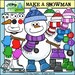 Make a Snowman Clip Art Set - Chirp Graphics - Etsy