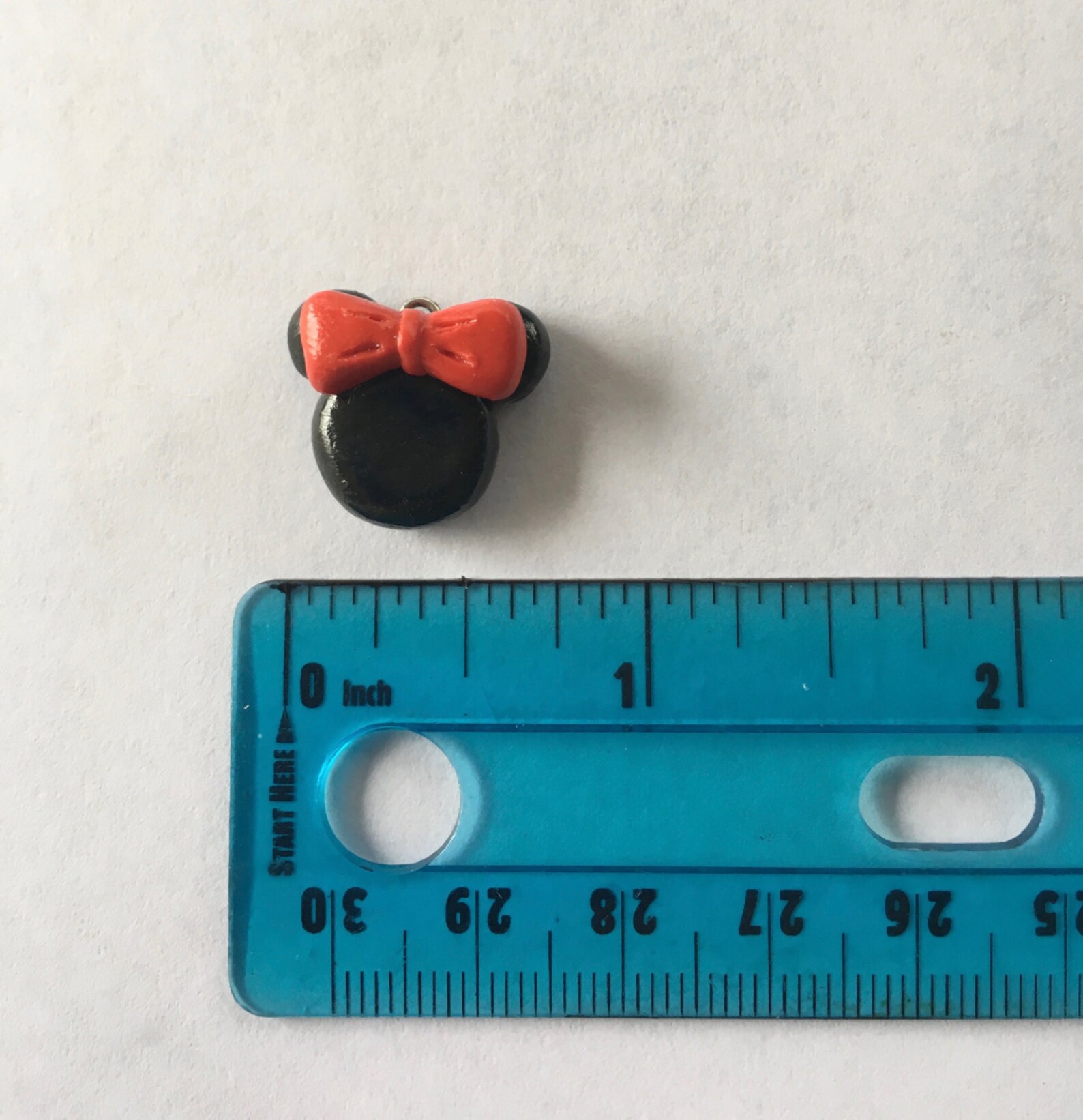 Minnie Mouse Charm - Etsy