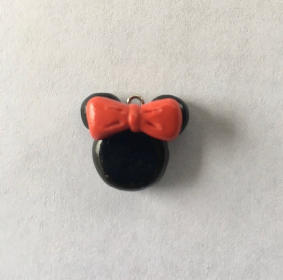 Minnie Mouse Charm | Etsy
