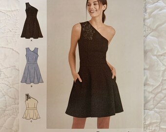 One Shoulder Dress - Etsy