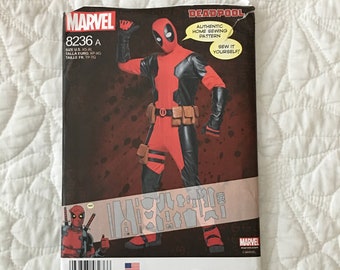Deadpool Costume Patterns - Etsy