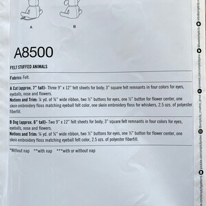 Easy Stuffed Animal Patterns - Stuffed Cat - Dog - Bear - Rabbit ...