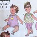 Baby Romper Pattern Simplicity 1813 Size XXS-L Summer Rompers - Etsy