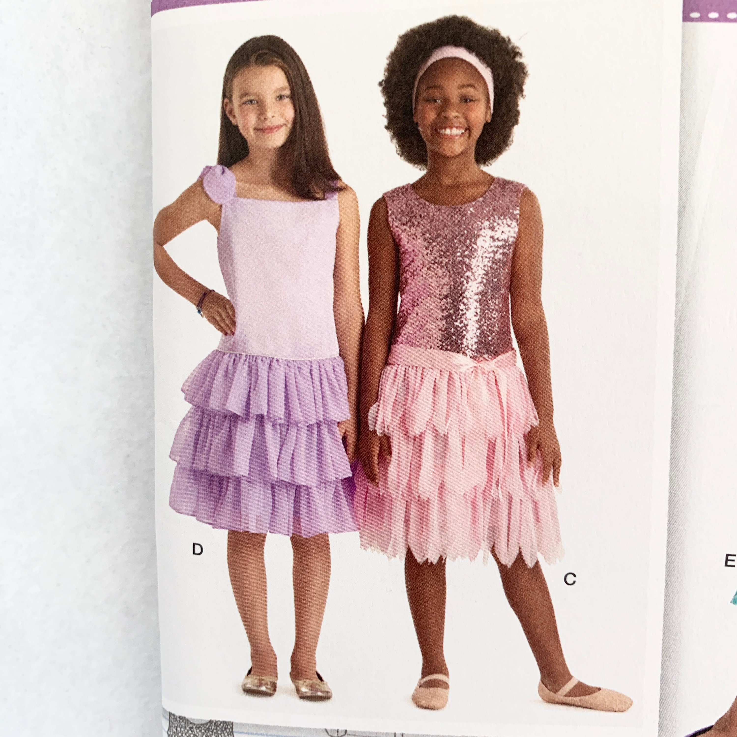 Pattern for Girls Drop Waist Dress - Simplicity 8349 - Girls Sizes 3-8 ...