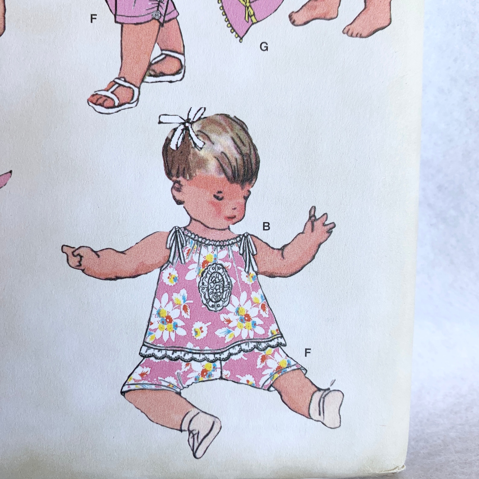 Baby Romper Pattern Simplicity 1813 Size XXS-L Summer Rompers - Etsy