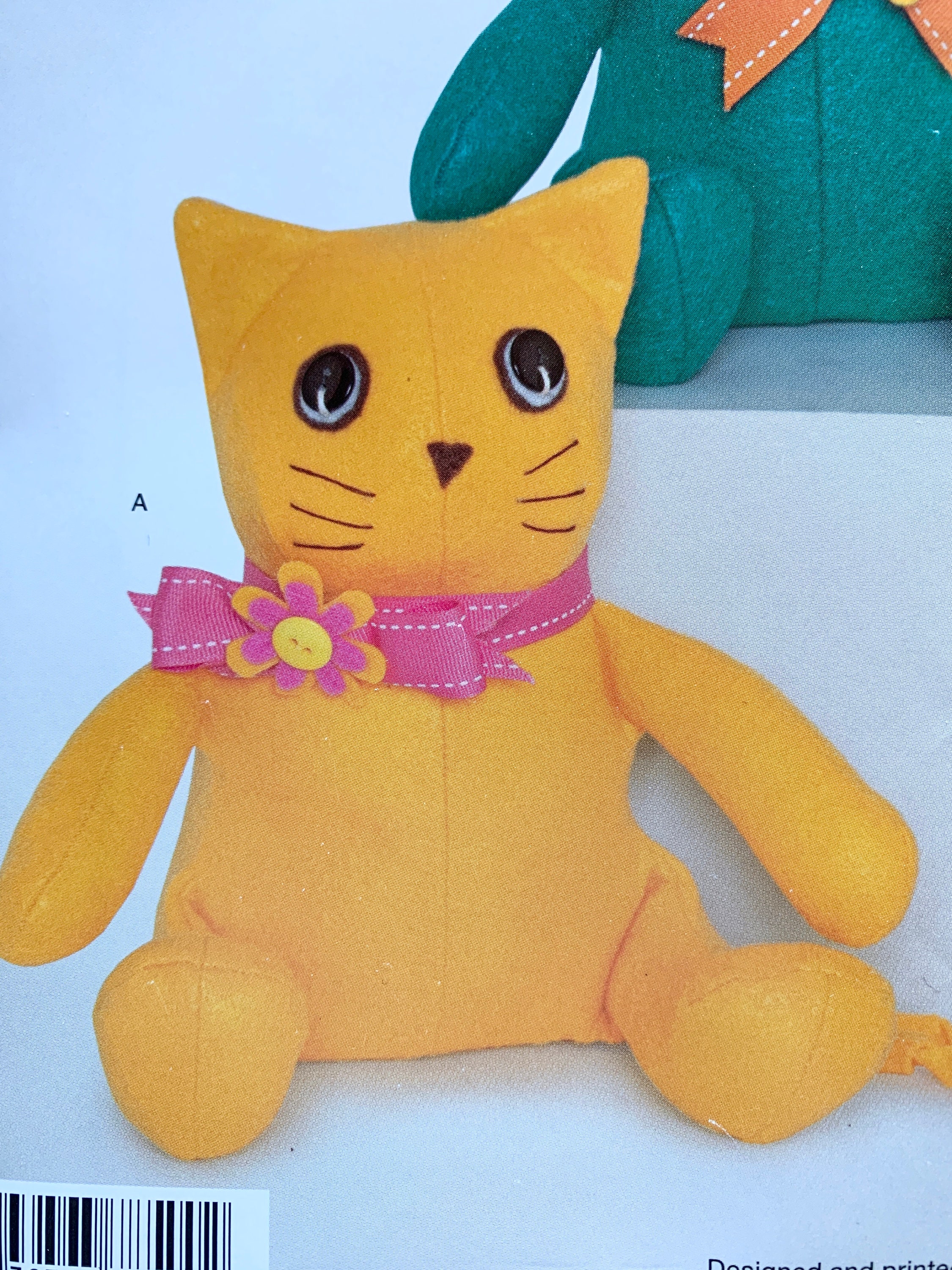 Easy Stuffed Animal Patterns Stuffed Cat Dog Bear - Etsy