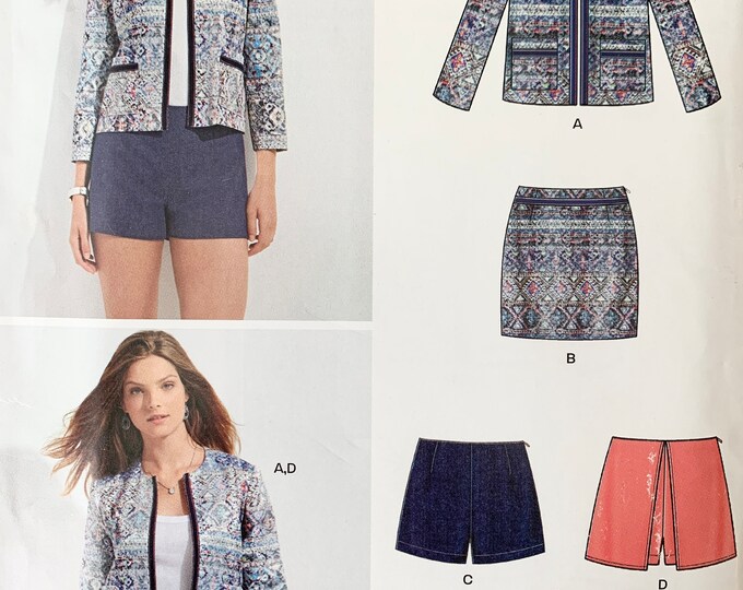 Sz 8 Thru 18 New Look Pattern 6175 Misses' Fit and Flared, Princess ...