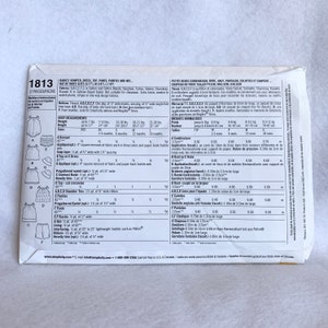 Baby Romper Pattern - Simplicity 1813 - Size XXS-L - Summer Rompers - Etsy