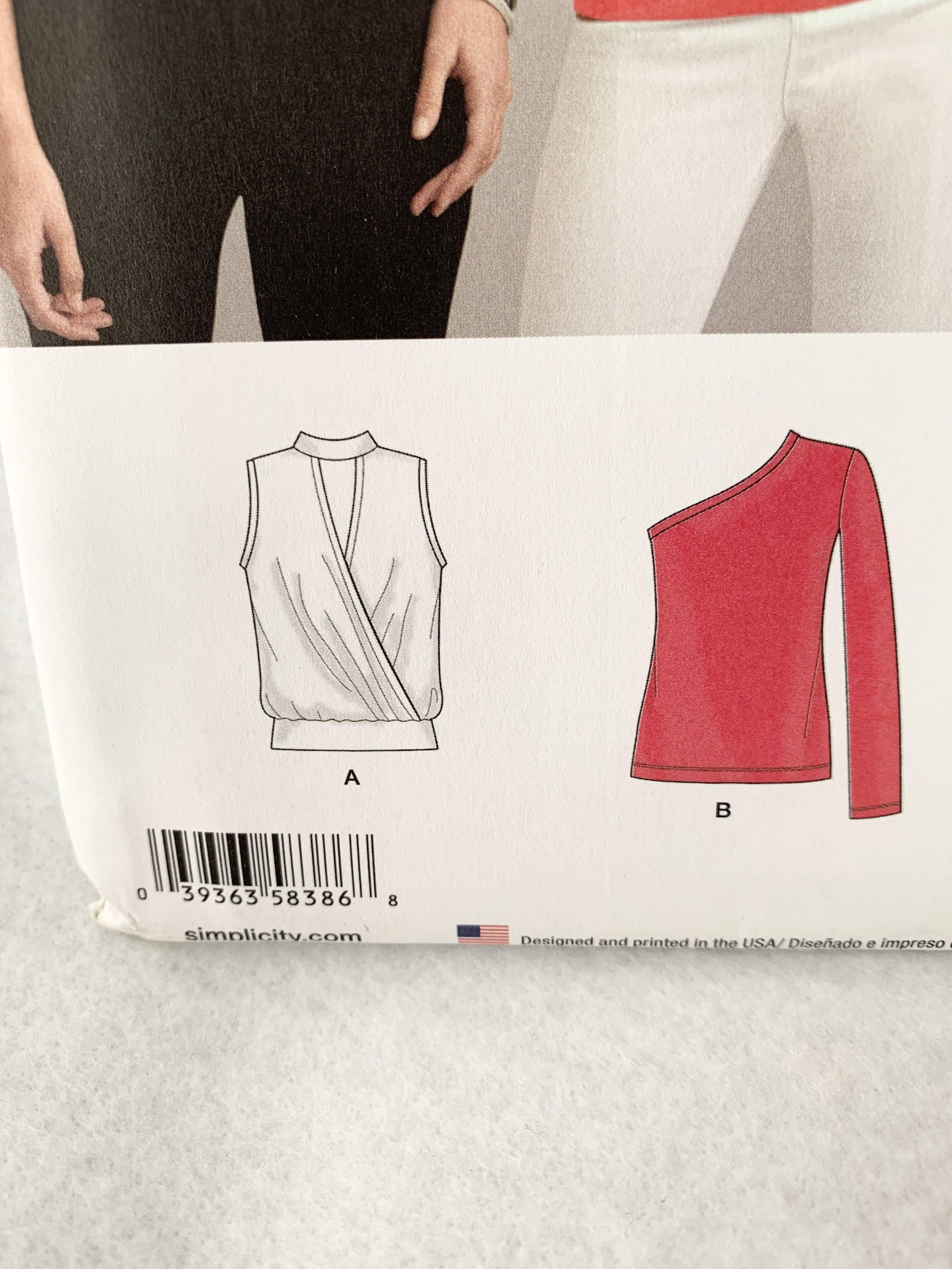 Tight Fitting Knit Top Patterns - NEW UNCUT - Simplicity Tight Fitting Knit Top Patterns - NEW UNCUT - Simplicity