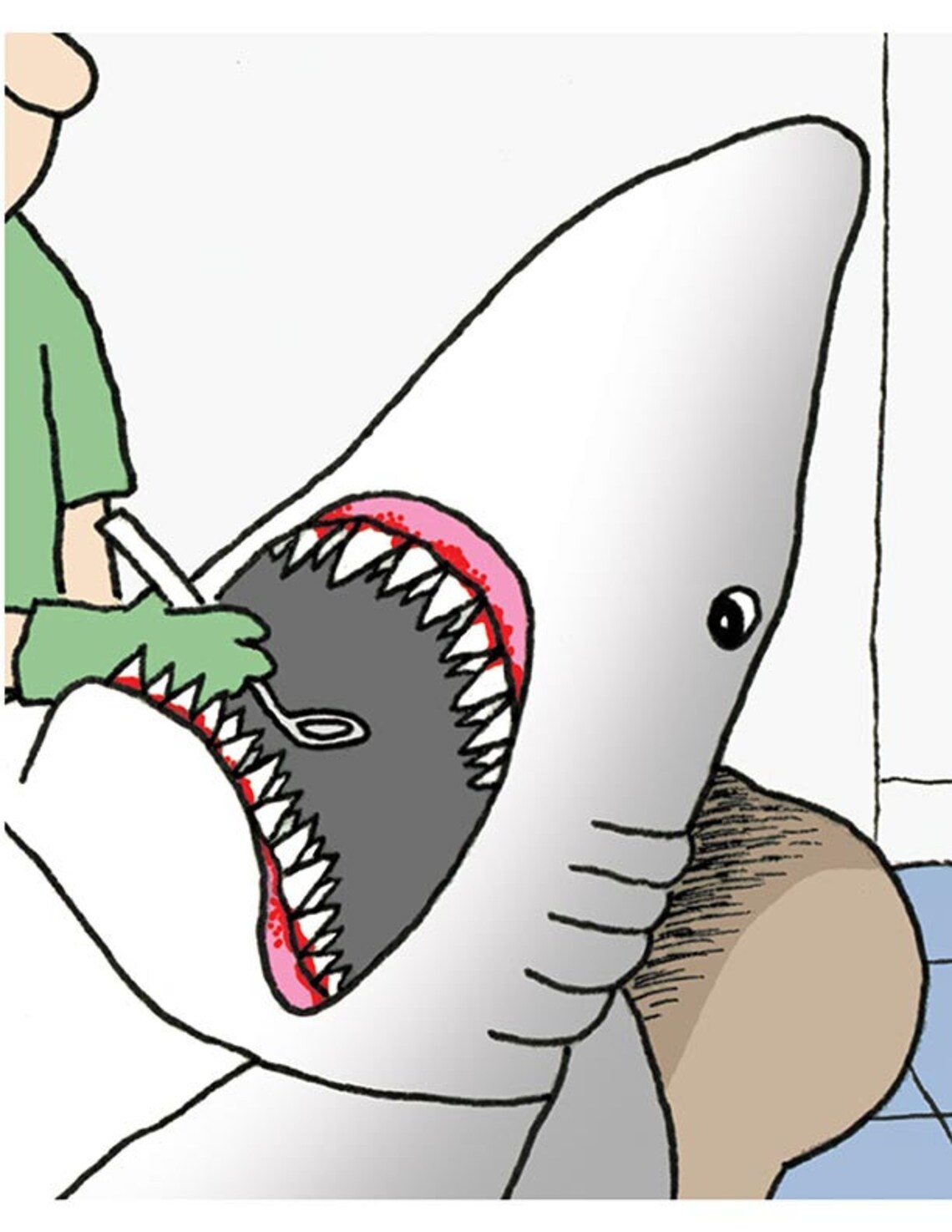 Weird Stuff, Jaws Poster,funny Bathroom Signs, Dental Art, Whimsy and ...