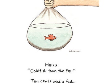 Funny Fish Poem | Etsy