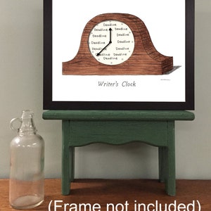 Gift for Writer, Writer Art Print, Writer Poster, English Teacher Gift ...