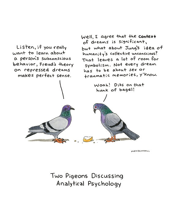 Pigeon Psychology Gifts Weird Stuff Bird Painting Medical | Etsy