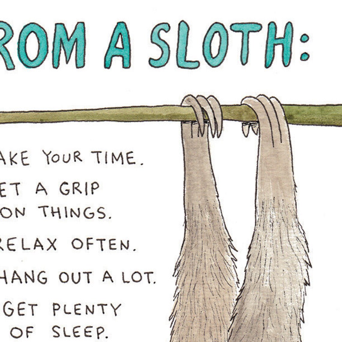 Sloth Gifts,thinking of You Gift, Weird Stuff - Etsy