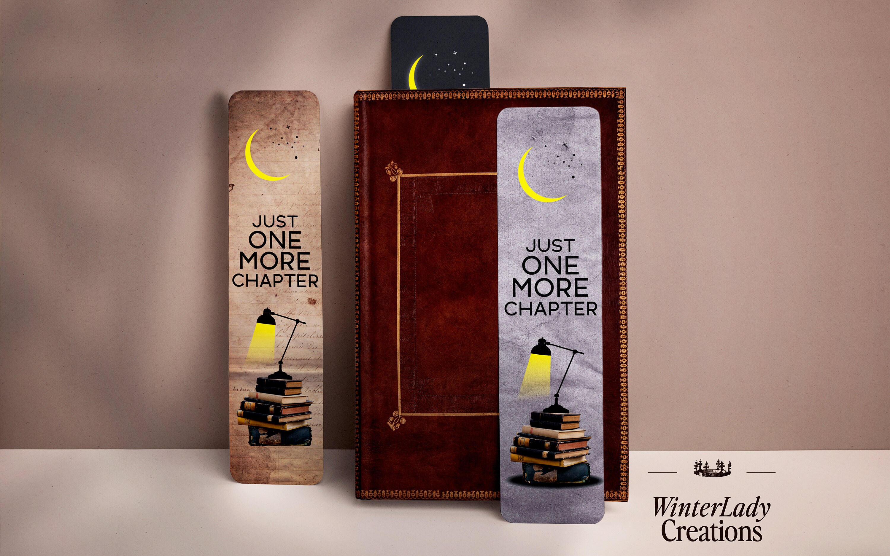 Just One More Chapter Bookmarks Quote Printable - Etsy