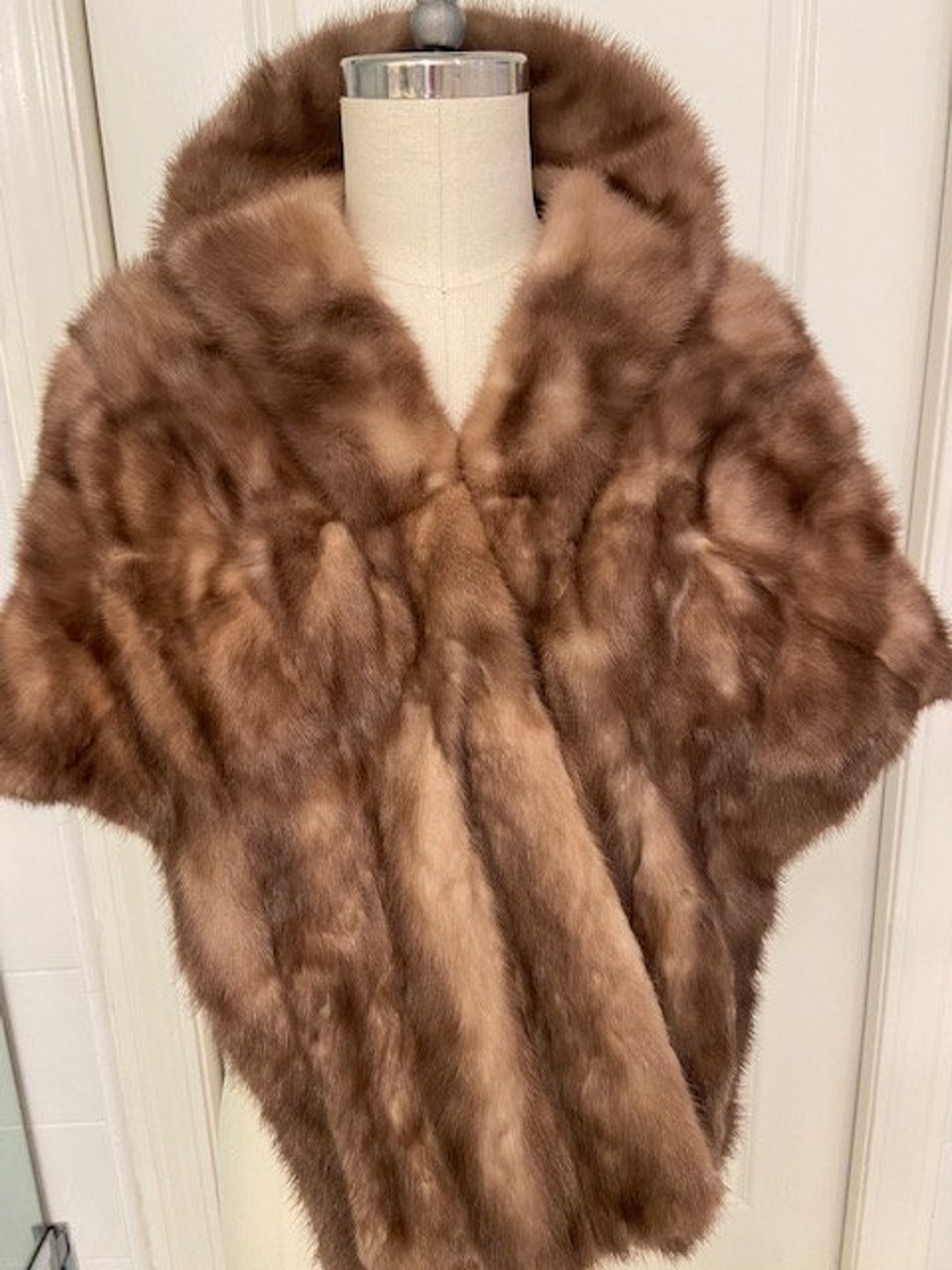 Mink Fur Stole 1960's - Etsy