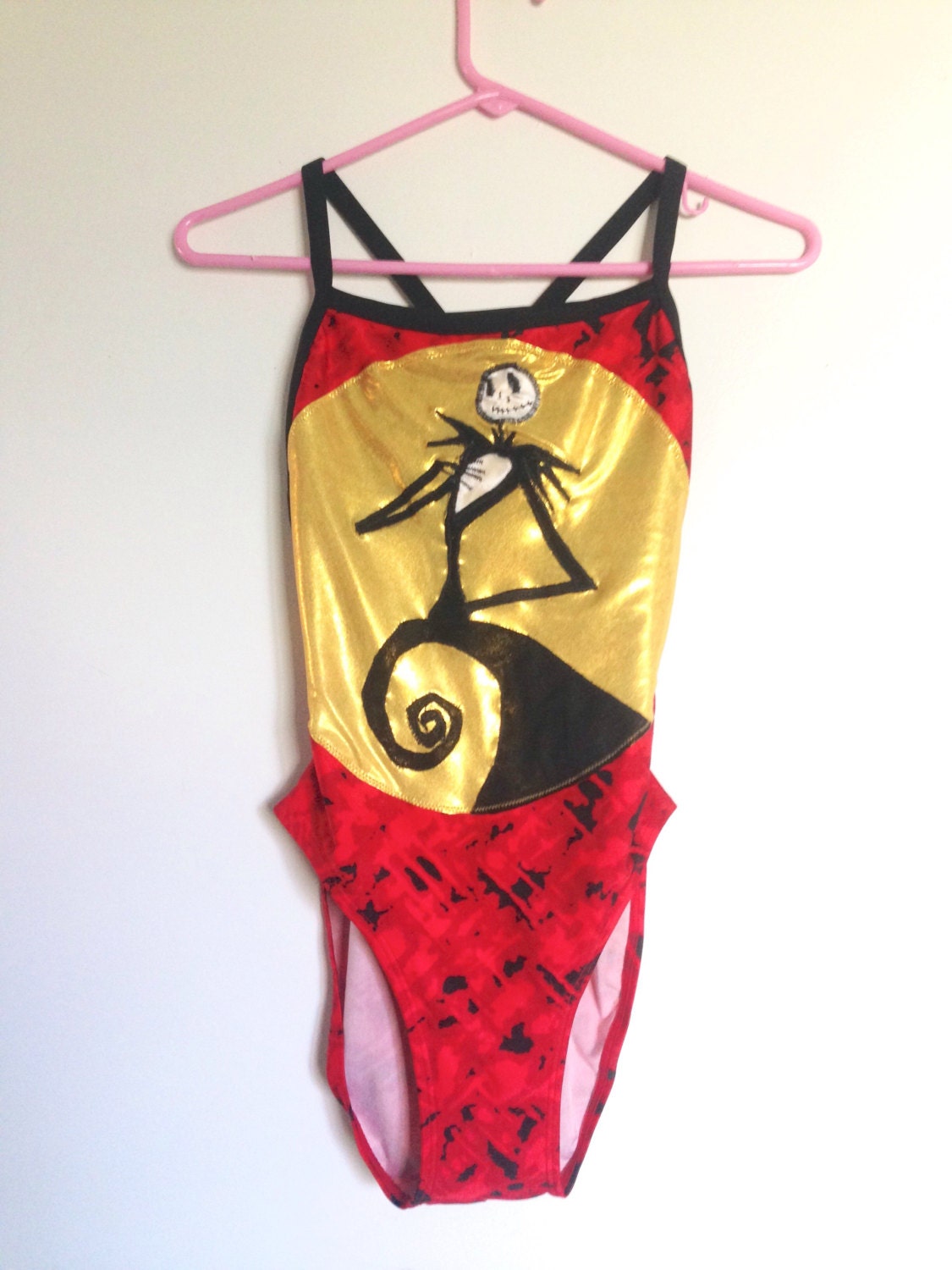 Goth One Piece Swim - Etsy
