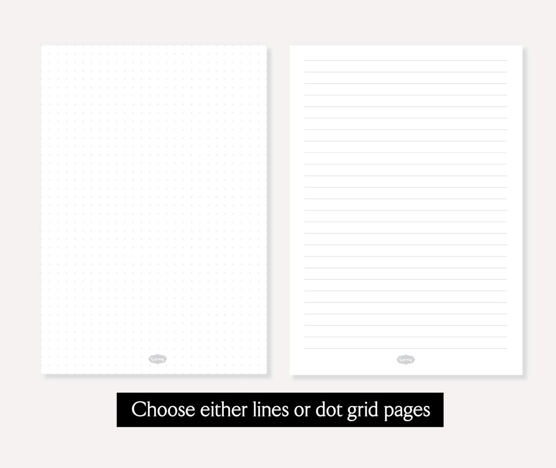 A5 Recycled Notebook With Fun Quote Journal Diary Dot Grid - Etsy