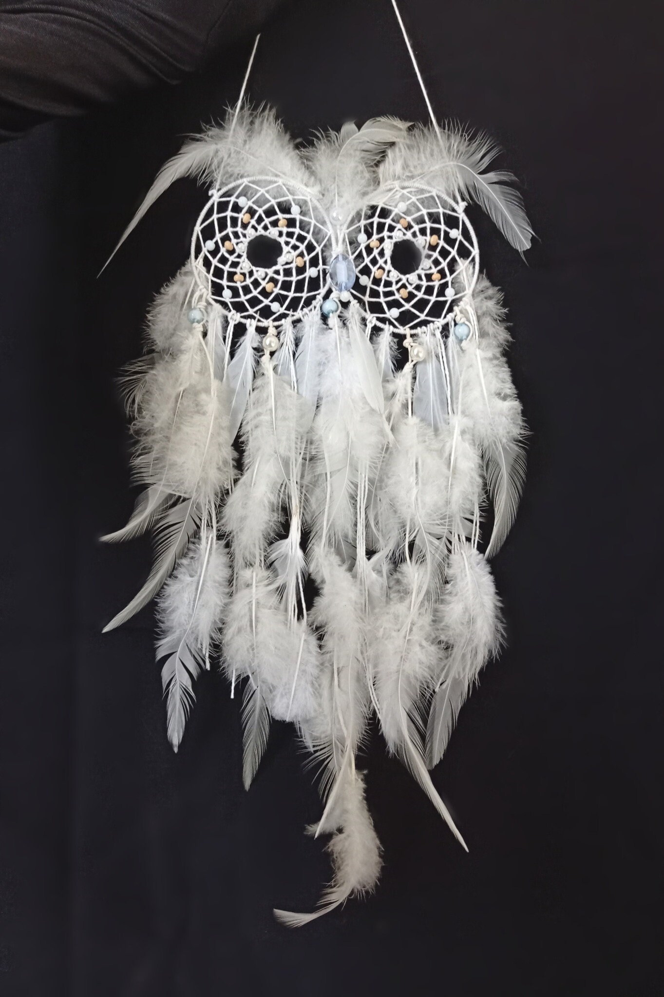 Dreamcatcher Polar Owl White Brown Dream Catchers Gift Decor | Etsy