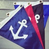 Custom Boat Pennant: Upcycled Sailcloth Nautical Flag - Etsy