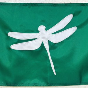 Dragonfly Flag or Pennant: 12"x18" Boating Flag, House Flag, Garden ...