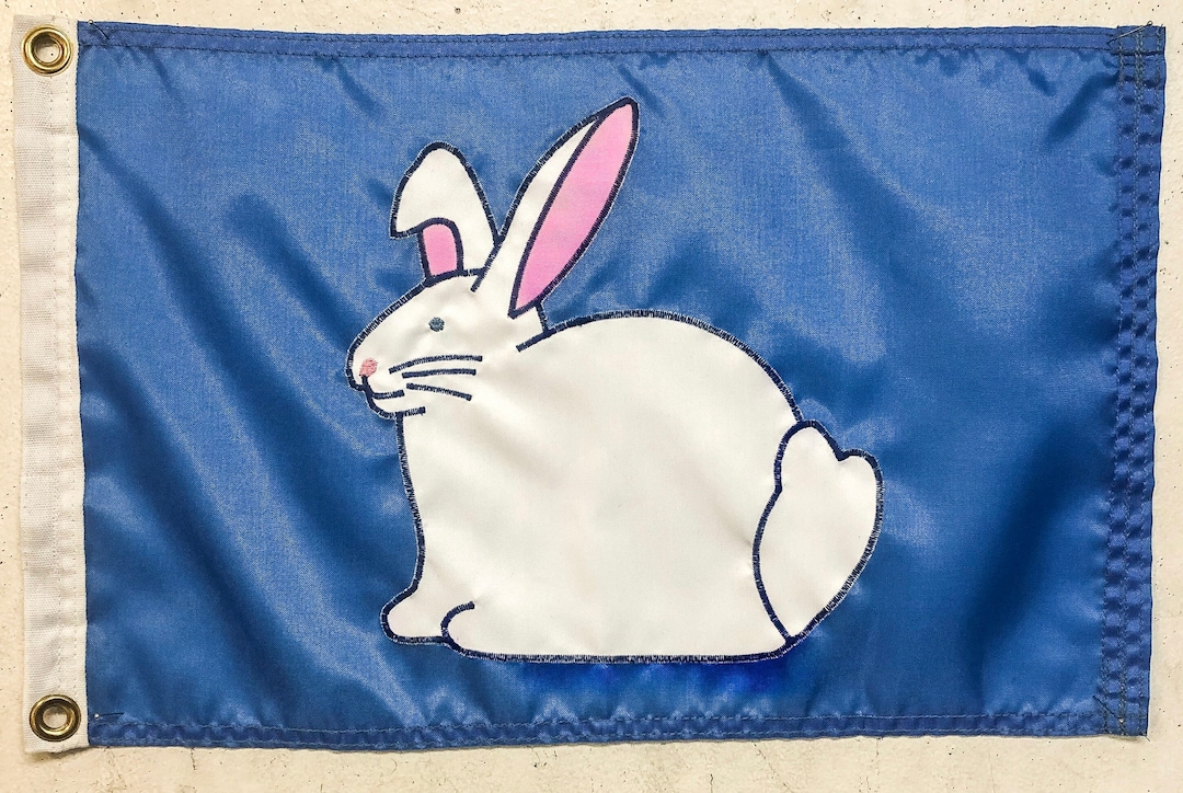 Bunny Rabbit Flag : Easter Bunny Decoration, Spring Porch Decor, House ...