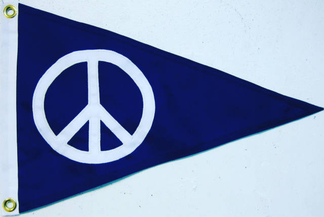Peace Sign Flag or Pennant Various Sizes : High Quality - Etsy 日本