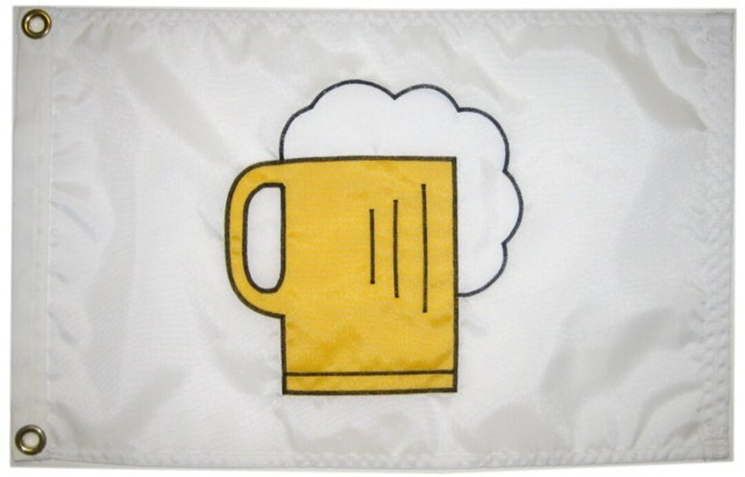 Beer Mug Flag various Sizes/colors : High Quality, Handmade, Boat Flag ...