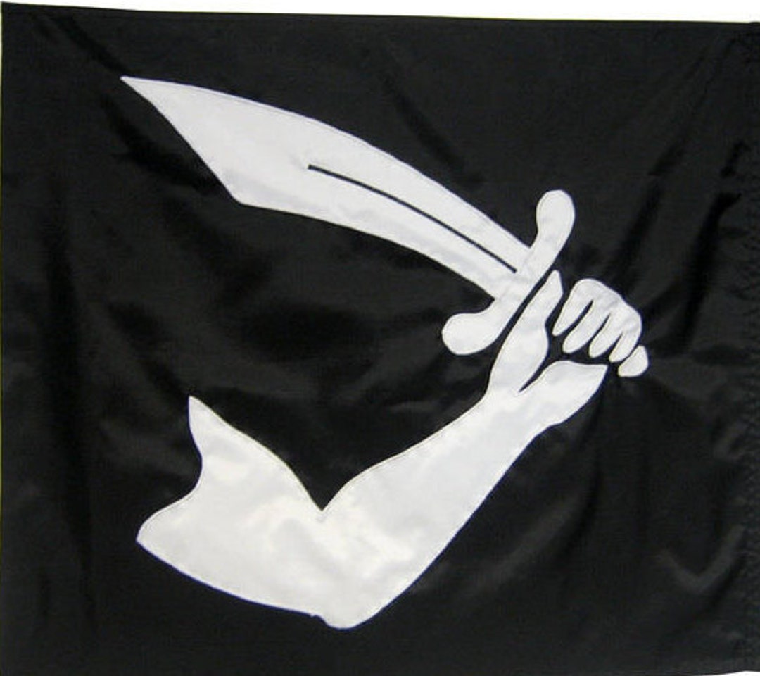 Pirate Thomas Tew Pirate Flag various Sizes: Handsewn, Outdoor, Boat ...