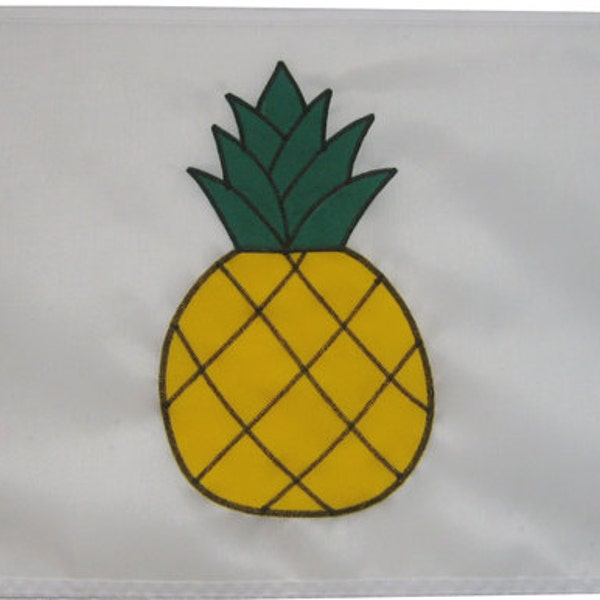 Pineapple Garden Flag - Etsy