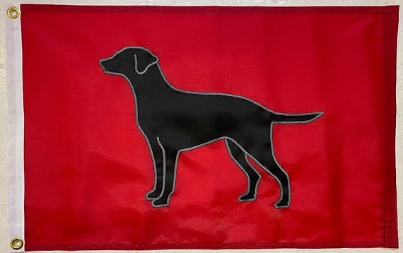 Black Labrador Retriever Dog Flag various Colors/sizes : - Etsy Canada