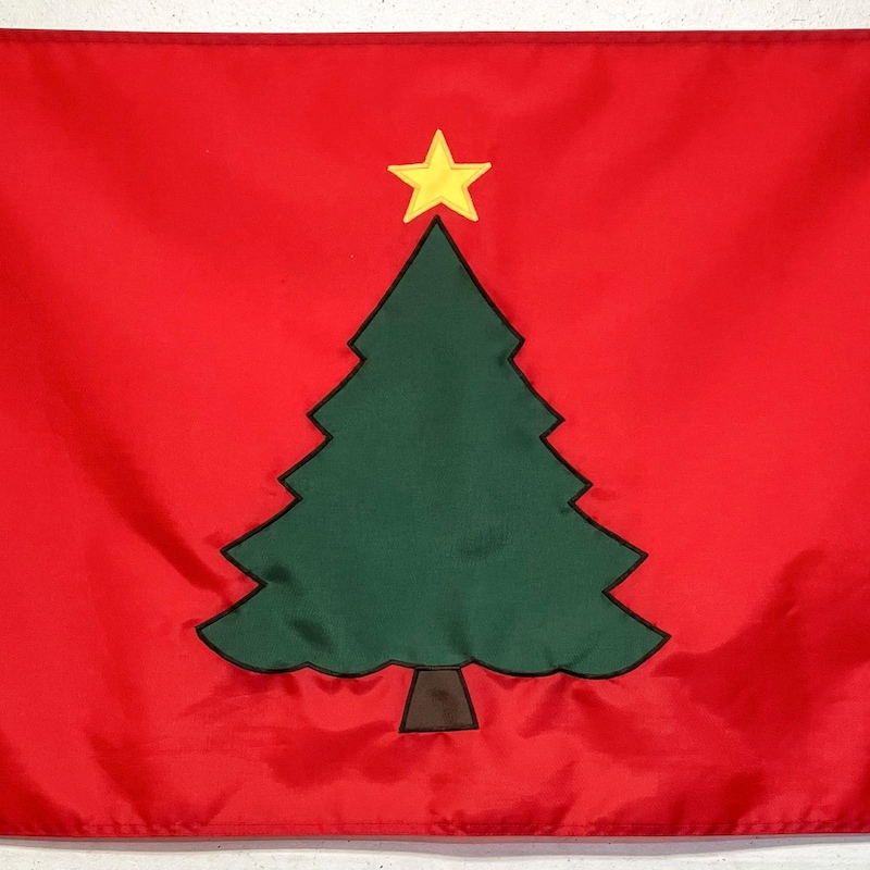 Winter House Flag - Etsy