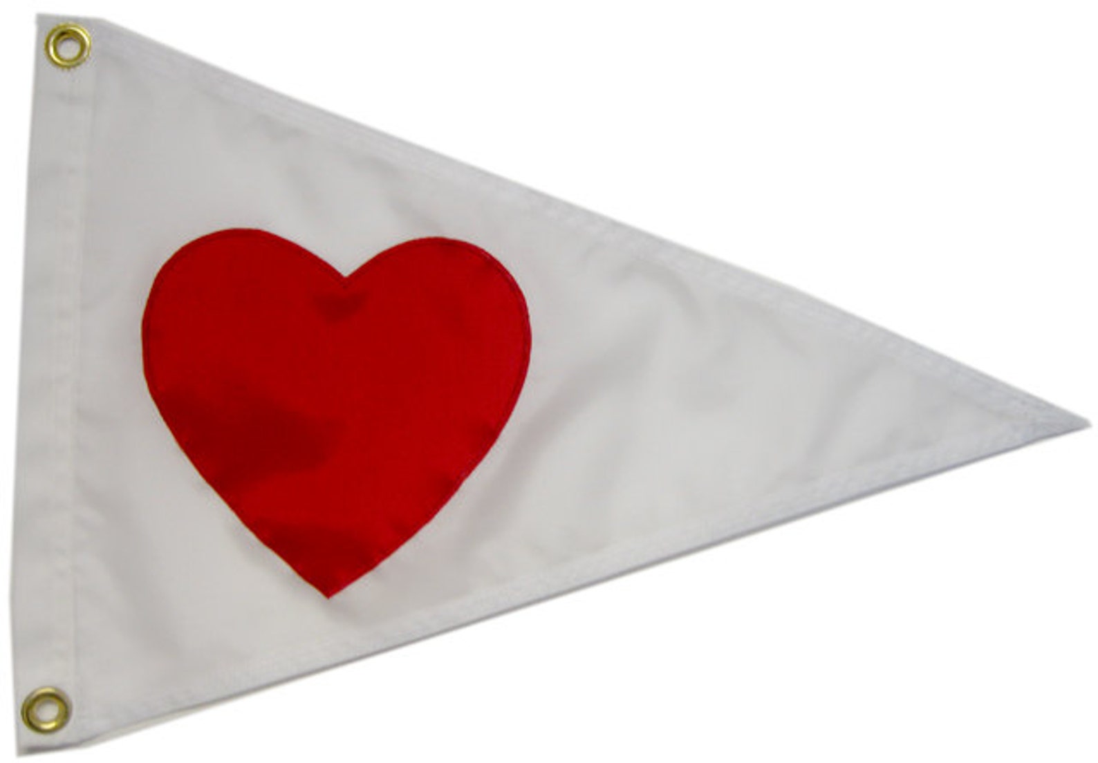 Heart Flag and Pennant various Sizes : Handmade - Etsy