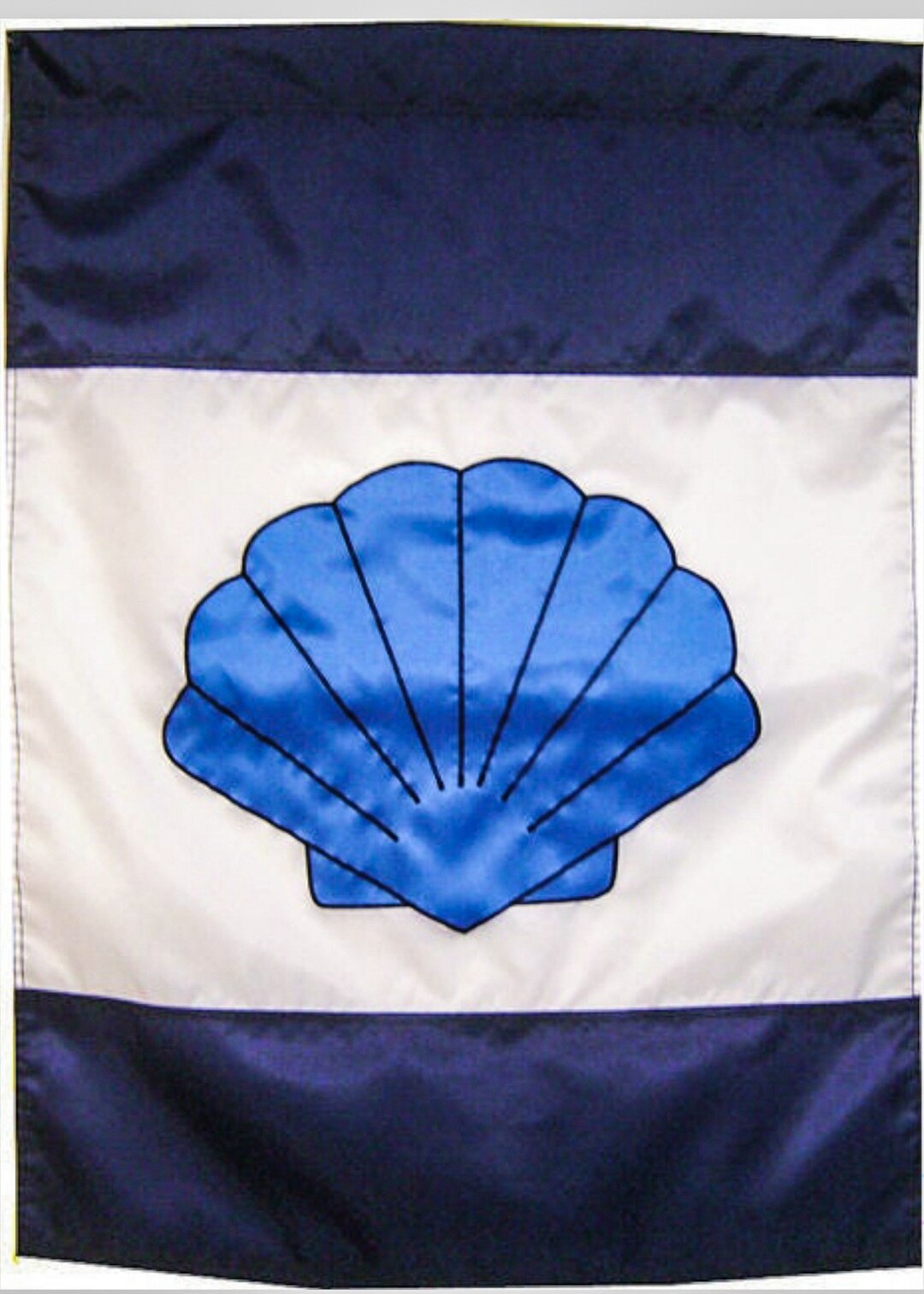 Scallop Shell House Banner : 28"x39", Nautical, Handmade, Decorative ...