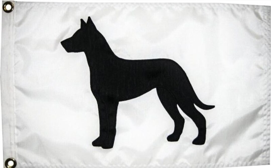 Great Dane Dog Flag (various Sizes): High Quality, Handsewn, Appliqued ...