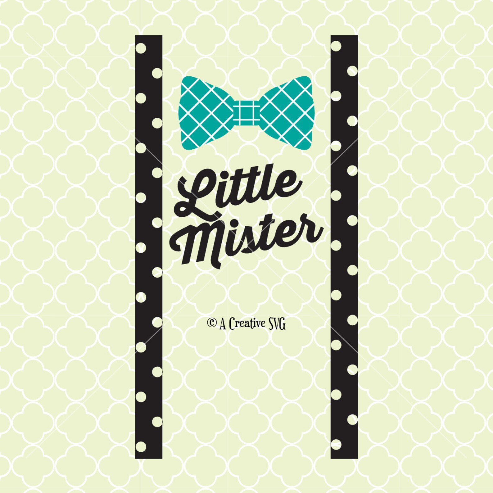 Little Mister SVG DXF Files for Cricut Design, Silhouette Studio ...
