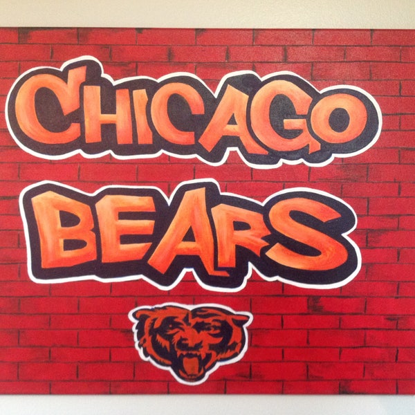 Bear Brick Painting - Etsy