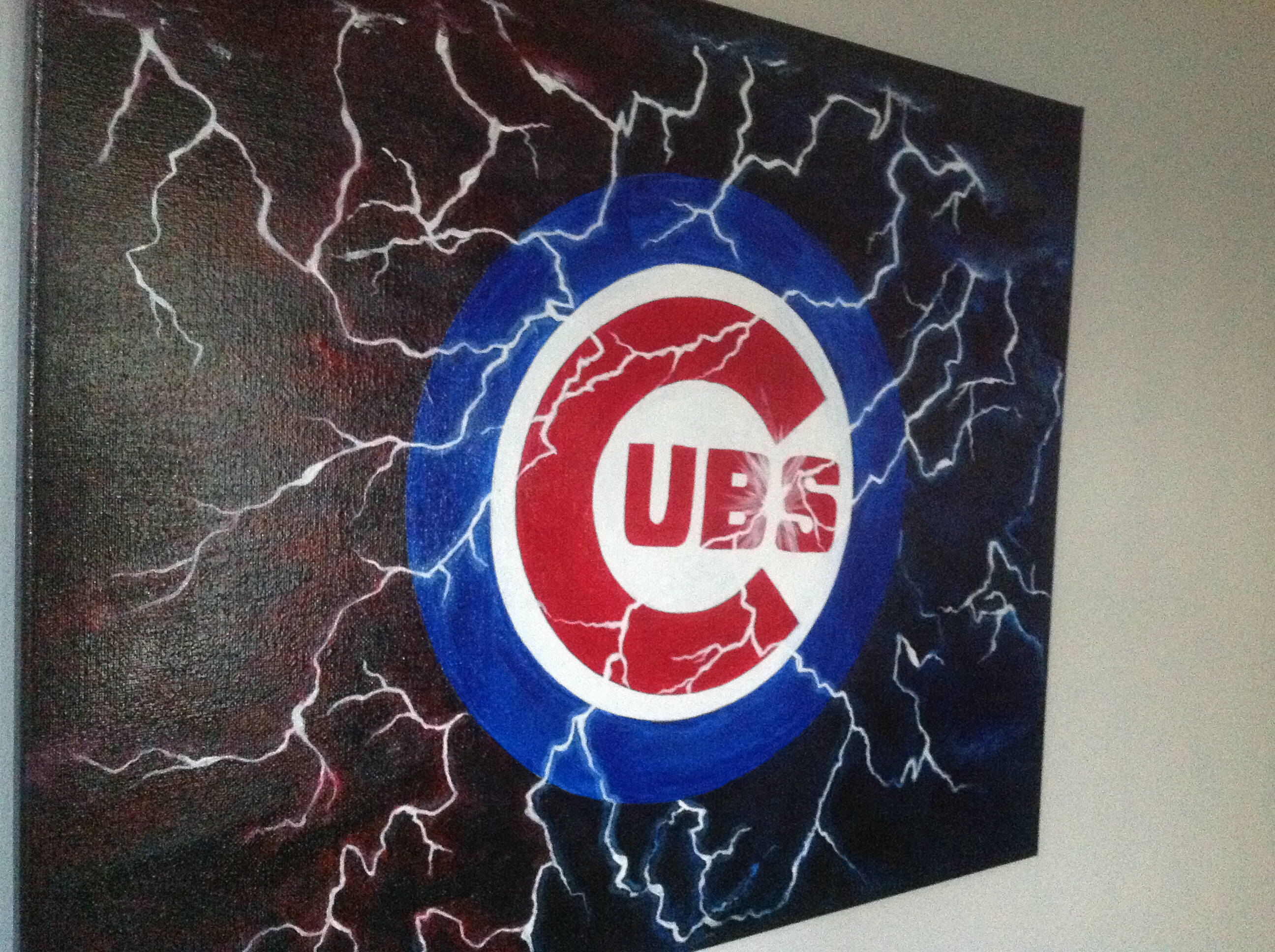 Chicago Cubs Lightning - Etsy
