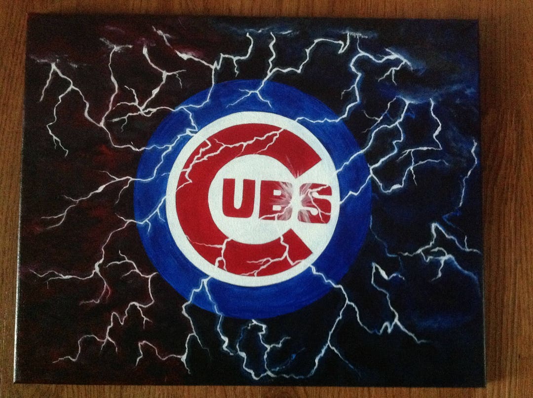 Chicago Cubs Lightning - Etsy
